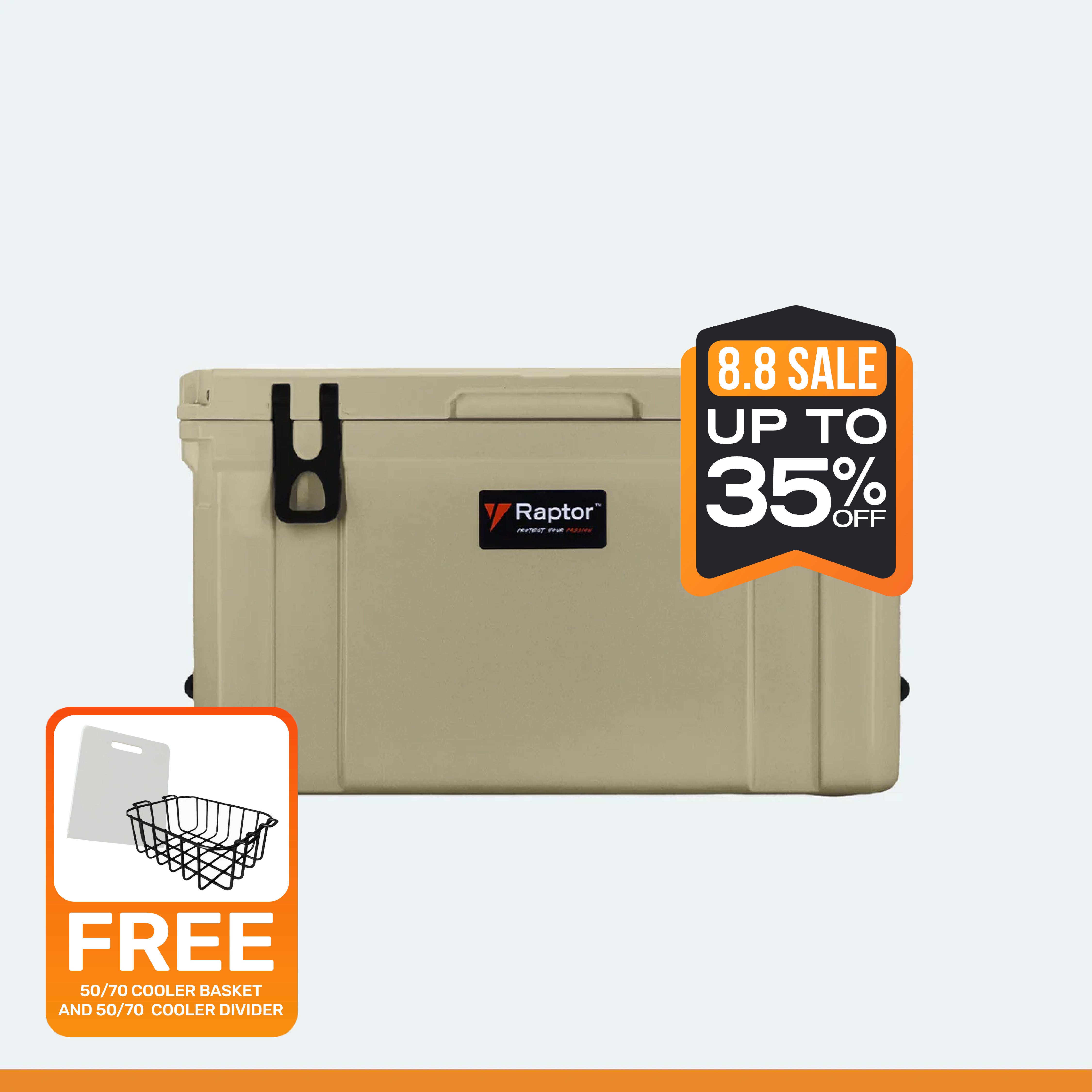 Raptor Cooler Arctic Hand Carry 55